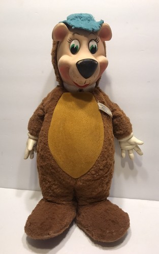 Vintage 1959 Knickerbocker YOGI BEAR Huckleberry Hound Toy Stuffed ...