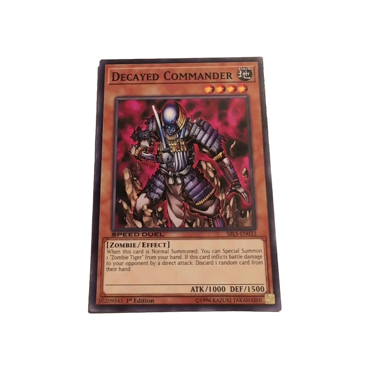 Yugioh! Decayed Commander - SBLS-EN032 - Common - 1st Edition Near Mint ...