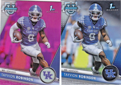 Tayvion Robinson 2023 Bowman U Chrome #12 1st Base/Parallel Lot of 29 ...