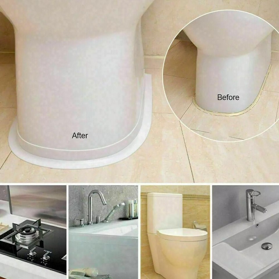 Waterproof strips For kitchen and bathroom joints sealing H0S0 stickers ...