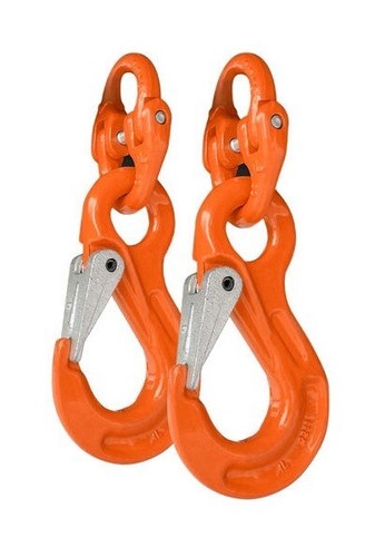 Vehicle Safety Chain Hook & Coupler Set - Quick Coupler - 2000kg ATM ...