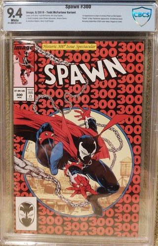 Spawn #300 CBCS 9.4 wp Mcfarlane Variant | eBay