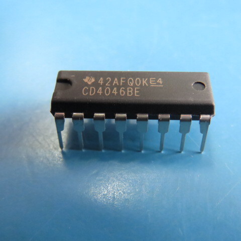 TEXAS INSTRUMENTS CD4046BE Qty of 7 per Lot Phase Lock Loop (PLL) IC 2 ...