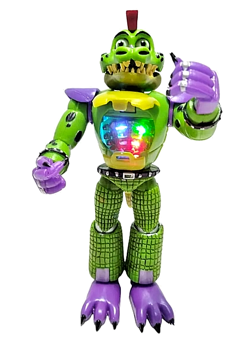 MONTGOMERY GATOR action figure 8" FNAF Five Nights at Freddy's SECURITY ...