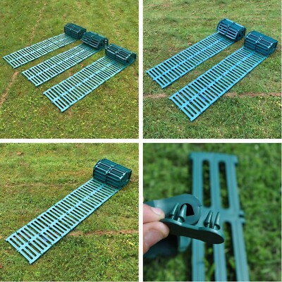 Garden Path Track Green Plastic Roll Out Plastic Grass Lawn Protector ...