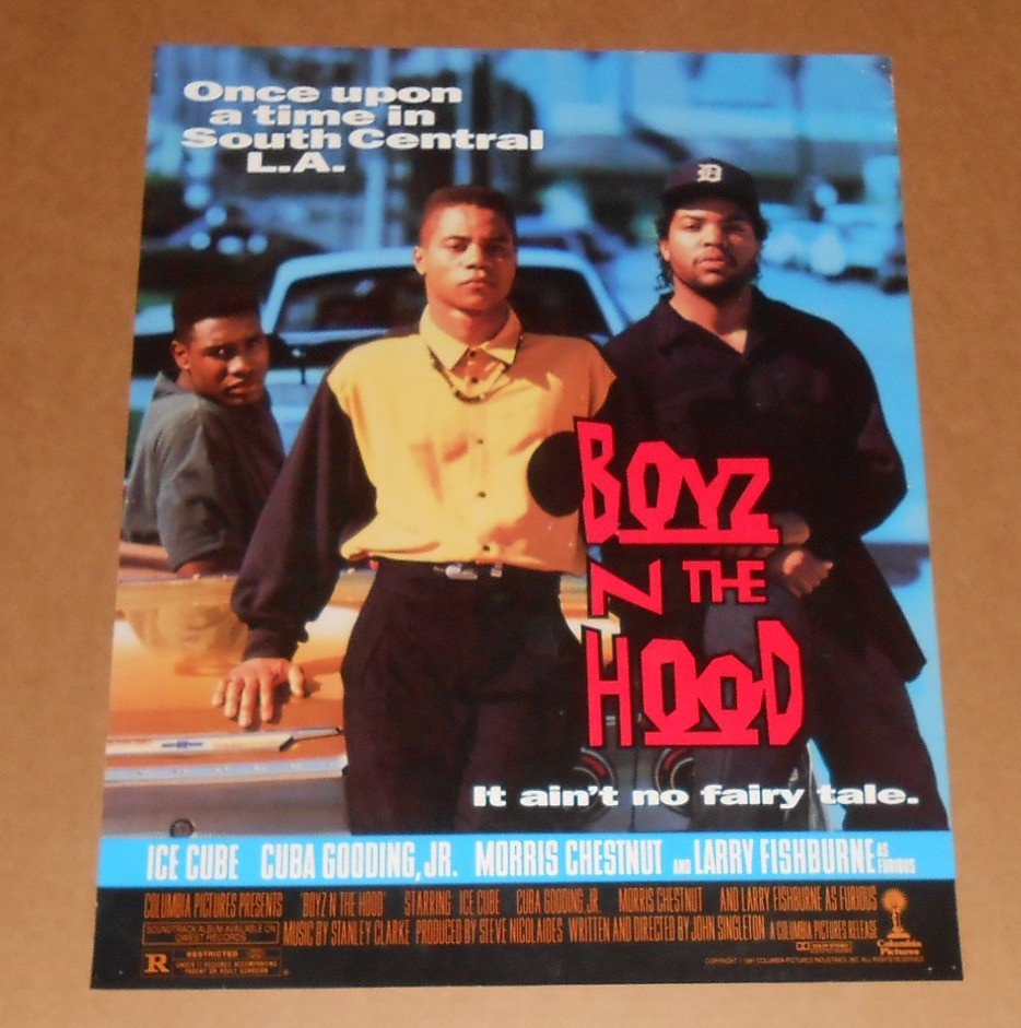 Boyz N The Hood Movie Cover
