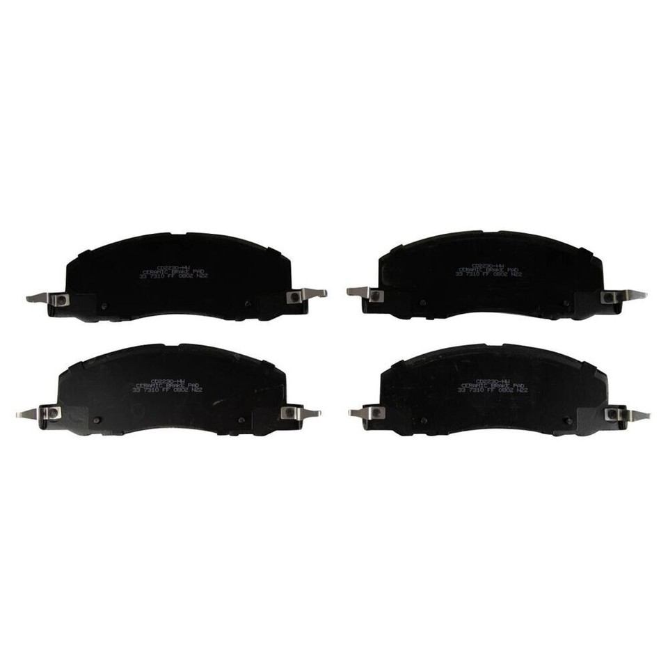 TRQ Posi Ceramic Front Brake Pad Set for Ford Explorer Lincoln Aviator ...