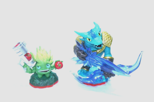 Skylanders Trap Team Figures Snap Shot Food Fight Red Base Video Game ...