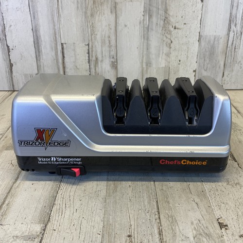 Chefs Choice Trizor XV Edge Electric 3 Stage Knife Sharpener Model 15 ...