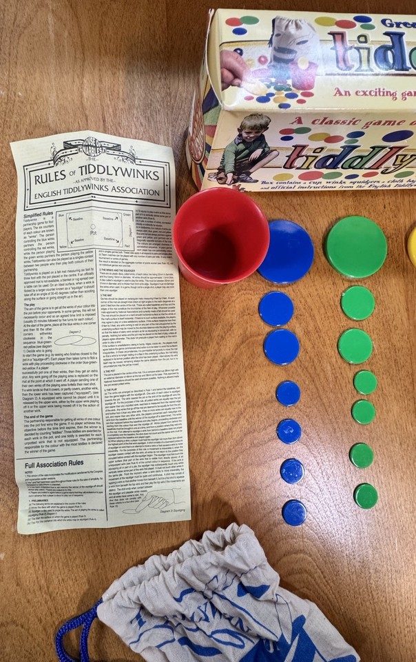 Tiddlywinks, a Traditional Family Game | eBay