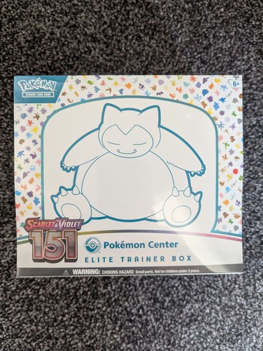 151 Pokemon Center Exclusive Elite Trainer Box ETB Scarlet & Violet ...