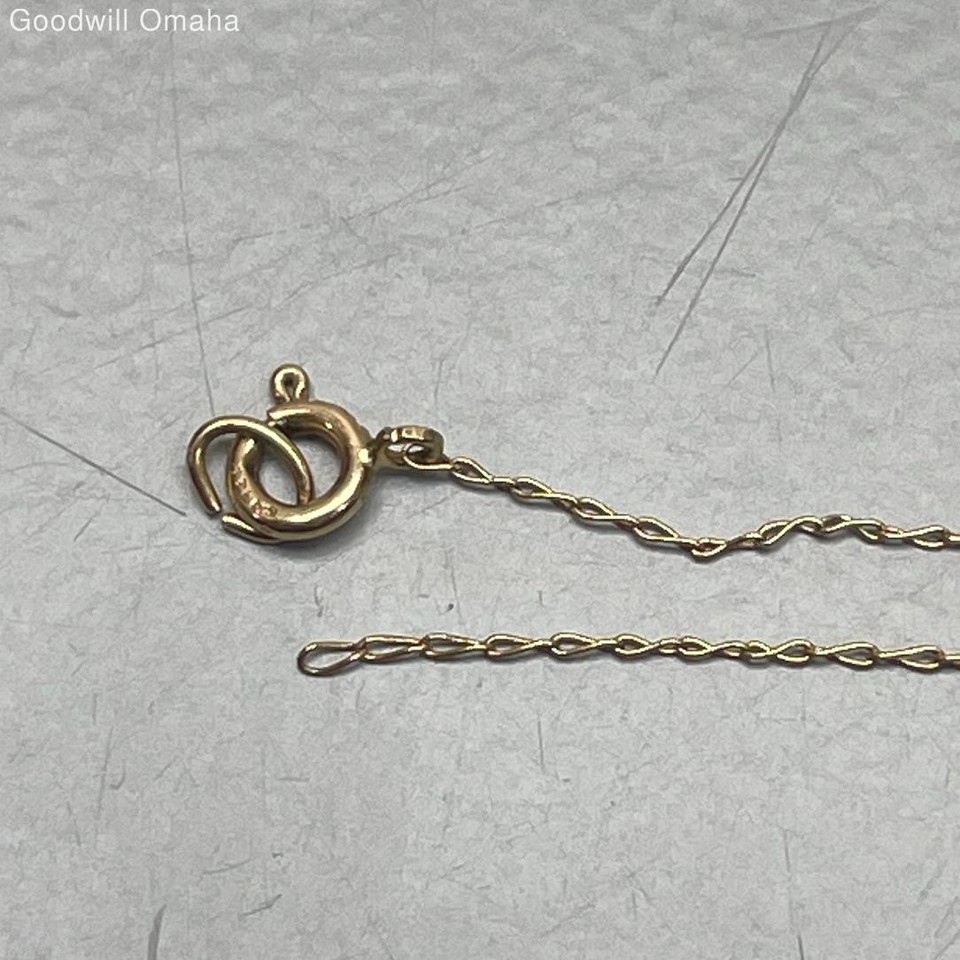 14KT Yellow Gold Scrap Chain Necklace - Tested | eBay