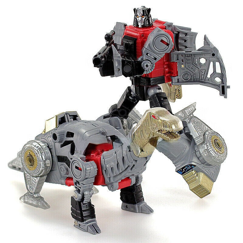 New BPF Volcanicus Dinobot 5 In 1 Power of the Primes Figure 13" Toys ...