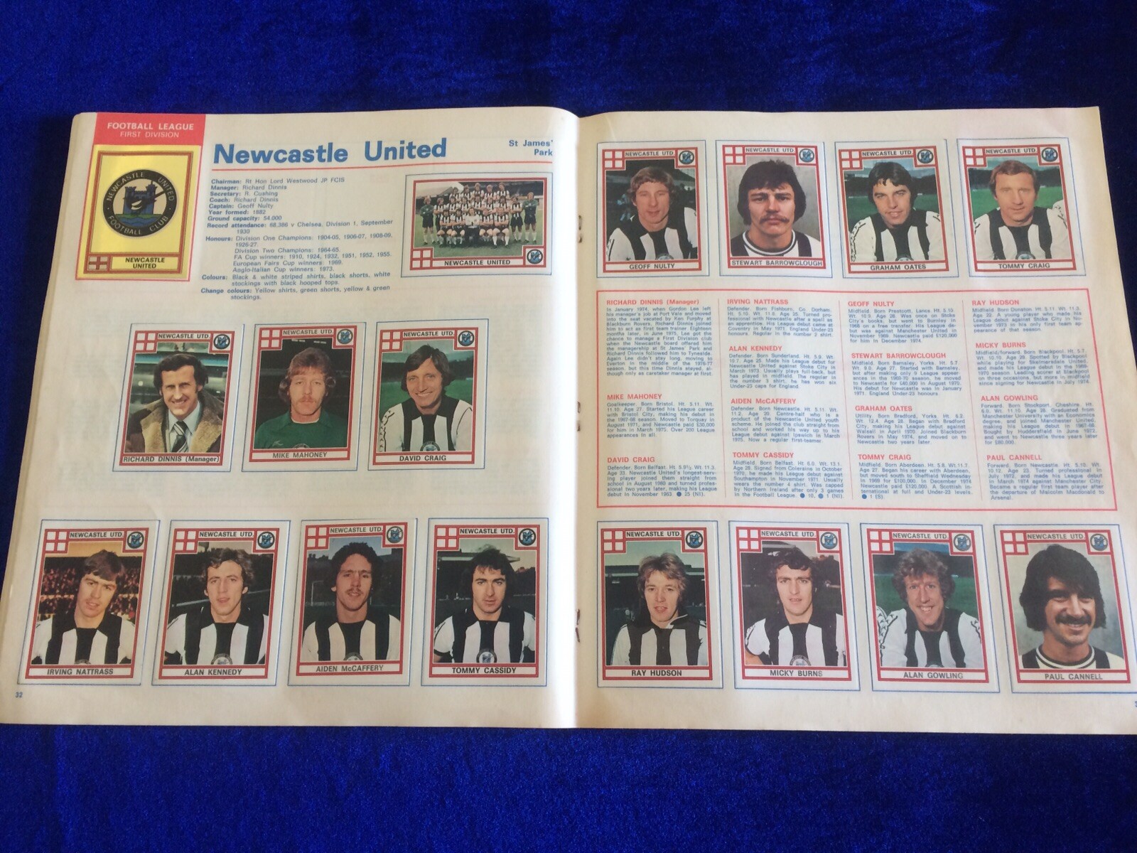Vintage Complete Panini Football 78 Football Sticker Album 1978 | eBay UK