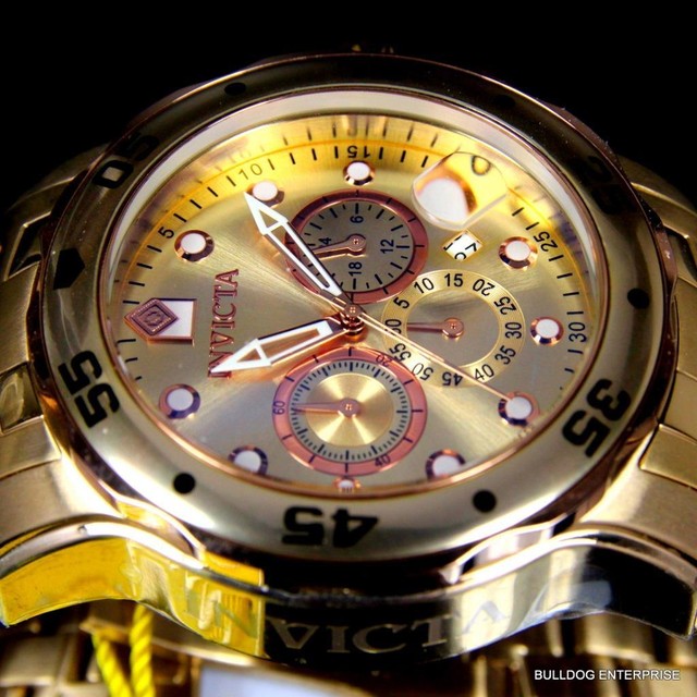Invicta Pro Diver 80071 Chronograph Men's Quartz Watch for sale online ...
