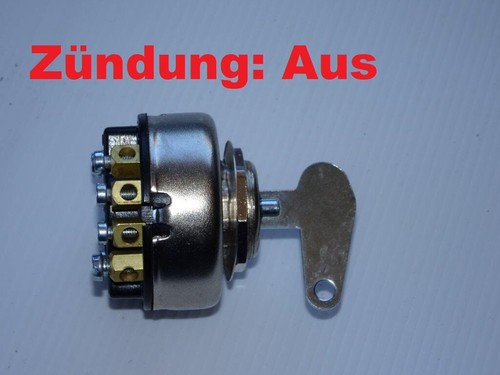 Zündschloß metall Zt 300 303 323 D4K Zetor MTS Famulus IFA W50 RS09 ...