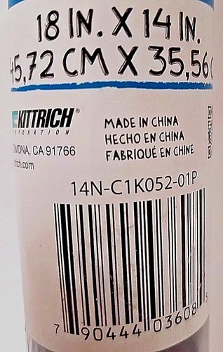 Kittrich Contact 18" X 14" Chalk Art Board Peel & Stick Self-Adhesive ...