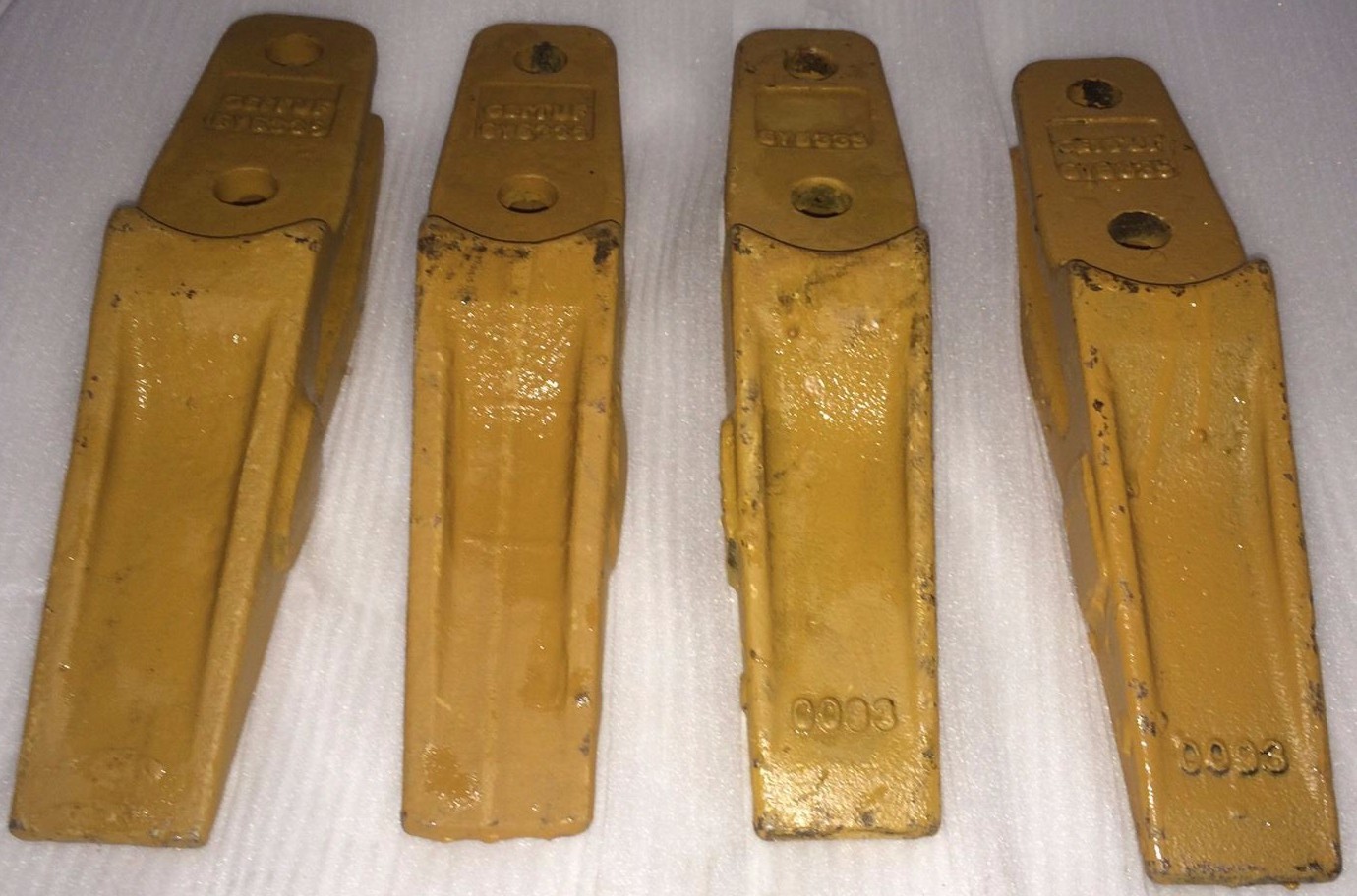 KIT OF 4 UNI-TOOTH BOLT-ON for Caterpillar 1358203 6Y6335 9W1879 FREE ...