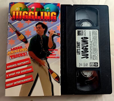 Let's Start Juggling Amazing Tricks By Brett Wengeler On Vhs ...