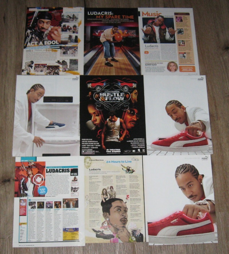 Ludacris ADs original FULL PAGED magazine clippings pages PHOTO article ...
