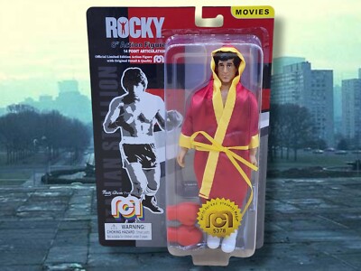 2019 Mego Rocky Balboa 8" Limited Edition Movie Sly Stallone Action ...