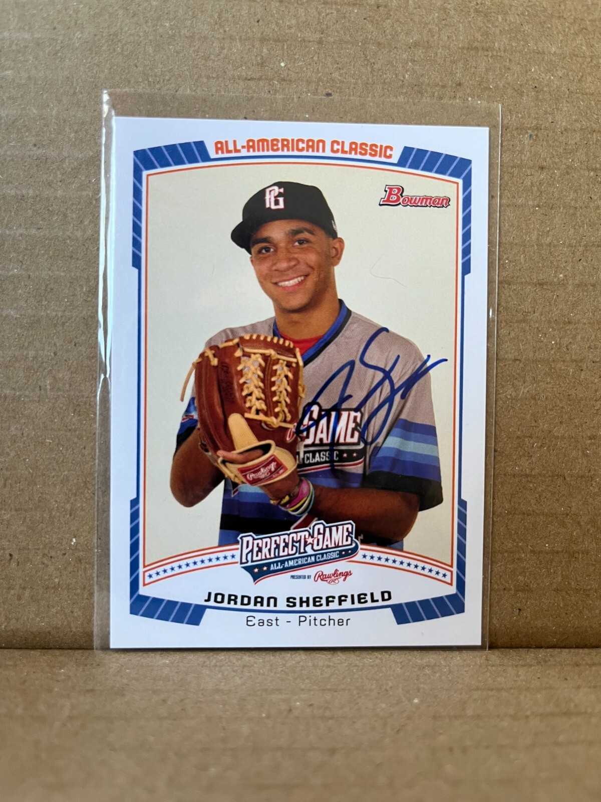 Jordan Sheffield In Person IP Hand Signed Auto Baseball Card | eBay