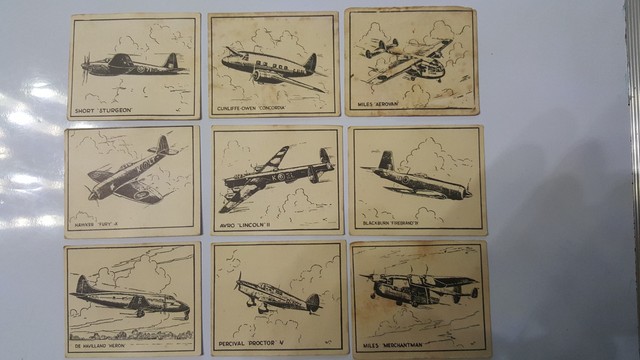 Modern British Aircraft trading cards | eBay