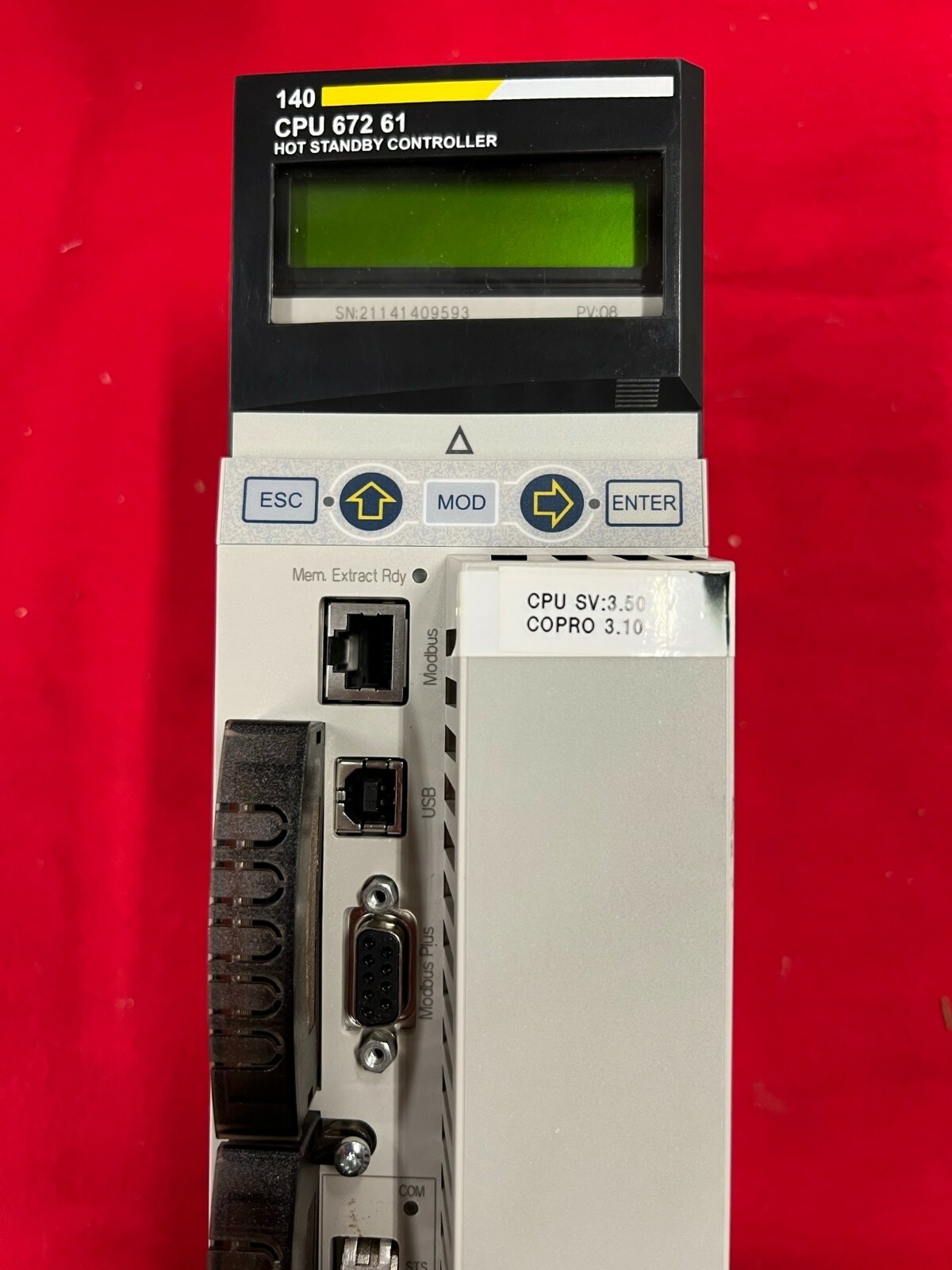 140CPU67261 Used Tested Modicon CPU 140-CPU-672-61 | eBay