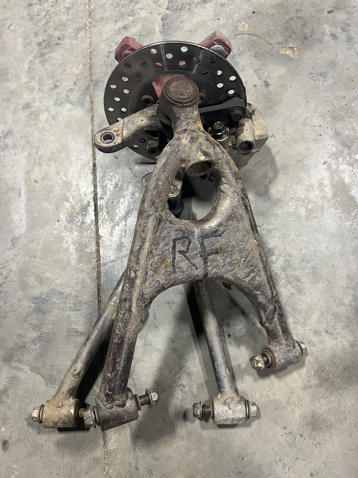 honda 300ex front RIGHT upper lower a arms with hub #8 | eBay