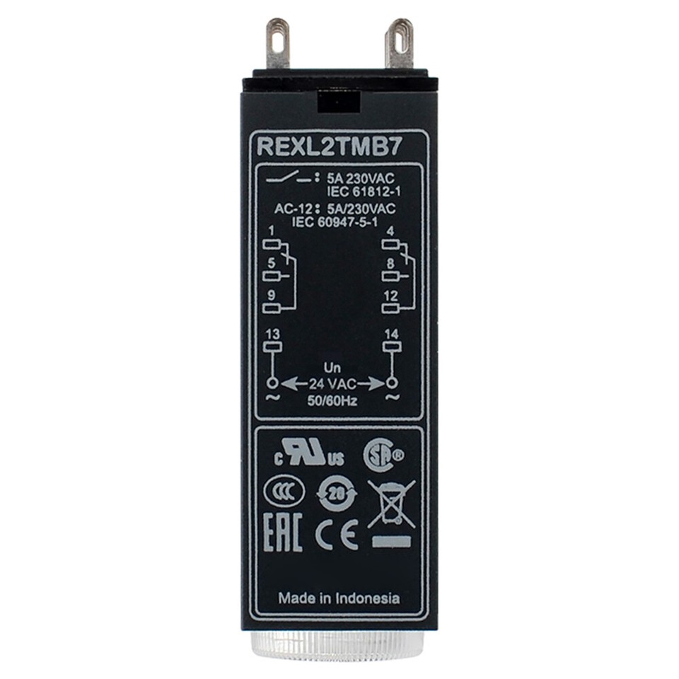 8-pin Time Relay For REXL4TMP7 24V AC | eBay
