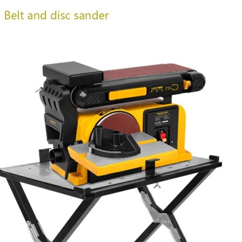 550W Abrasive Belt Sanding Machine Electric Sandpaper Polishing Machine ...