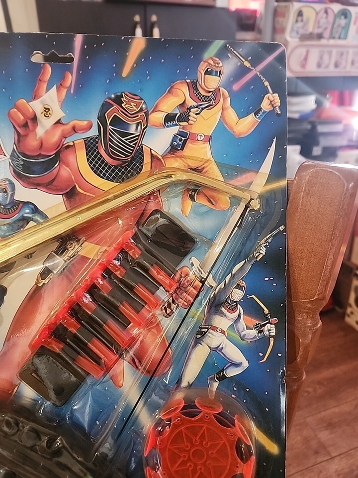 VINTAGE SC TOYS NINJA WARRIOR PLAY SET MASK WEAPONS & TARGET NEW SEALED ...