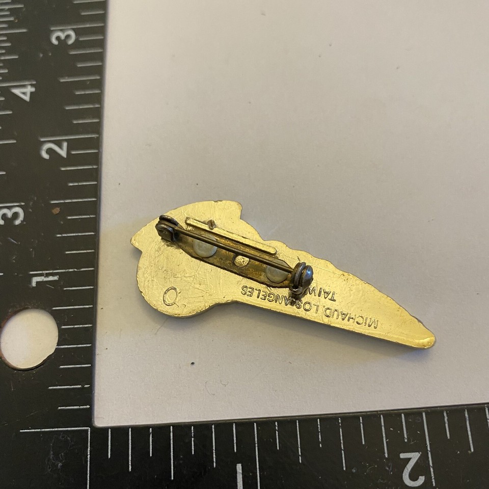 TWA Airlines Junior Hostess Badge Pin Vintage Flying Trans World ...