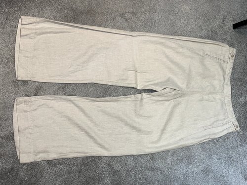 John Rocha Linen Trousers Size 16R | eBay UK