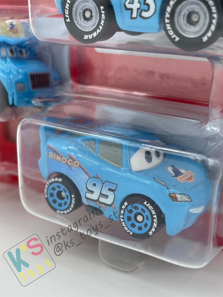 MINI RACERS DISNEY PIXAR CARS 3-PACK GRAY, STRIP WEATHERS "THE KING ...