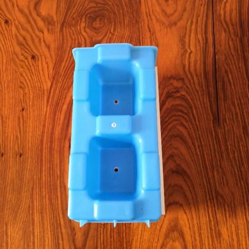 Concrete Interlocking Brick Mold 40 cm Hollow Construction Bricks ...