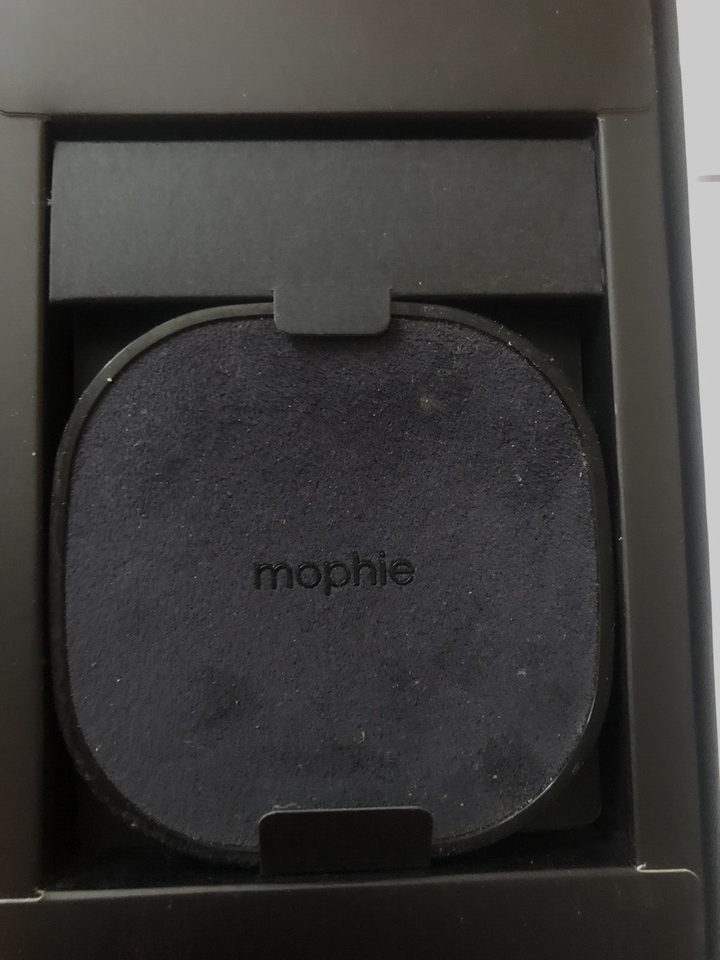 MOPHIE QI CHARGING PAD 7.5W WIRELESS FAST CHARGER MFI - BLACK ~ FREE SHPG | eBay