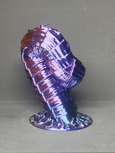 Giant Wurm 72mm miniature | Colorshift PLA Dungeons & Dragons ...