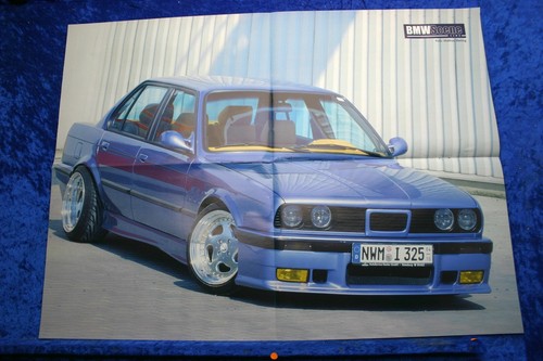 Poster BMW E30 Sedan 325i (#390) Double-Sided Poster | eBay