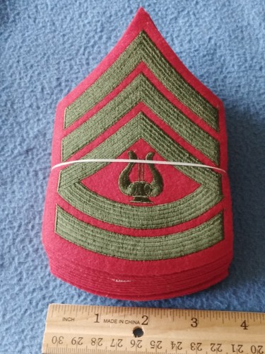 LOT OF 10 PAIRS - US Marine Corps GUNNERY SERGEANT MUSIC BAND E-7 -MALE ...