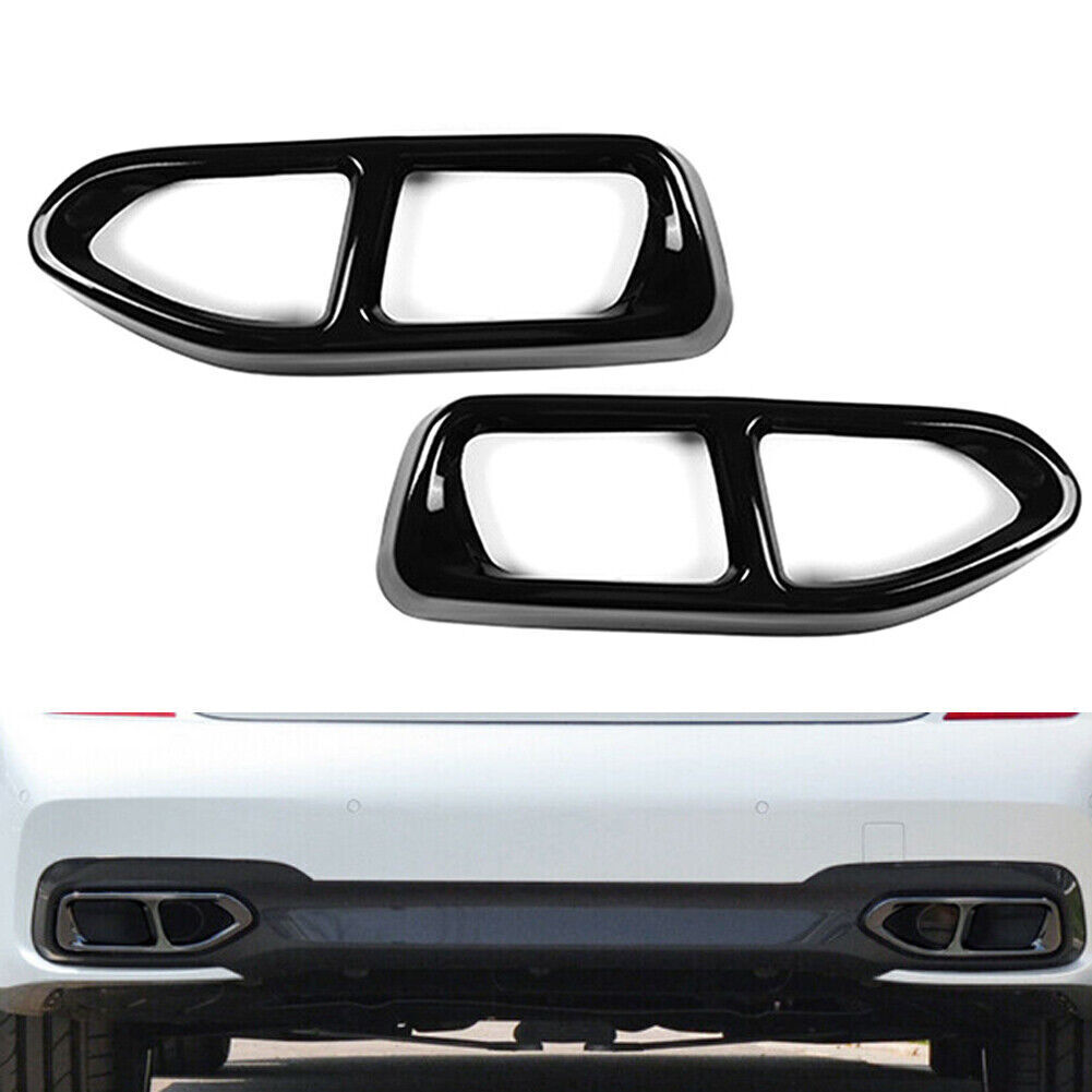 Fit BMW 7 Series G11 G12 2016-2018 Exhaust Muffler Tail Pipe Output ...