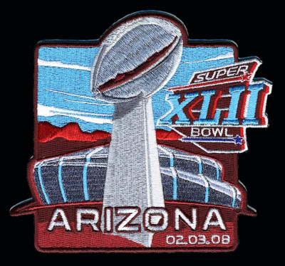 SUPER BOWL 42 ~ GIANTS vs PATRIOTS Willabee Ward OFFICIAL NFL SB XLII ...