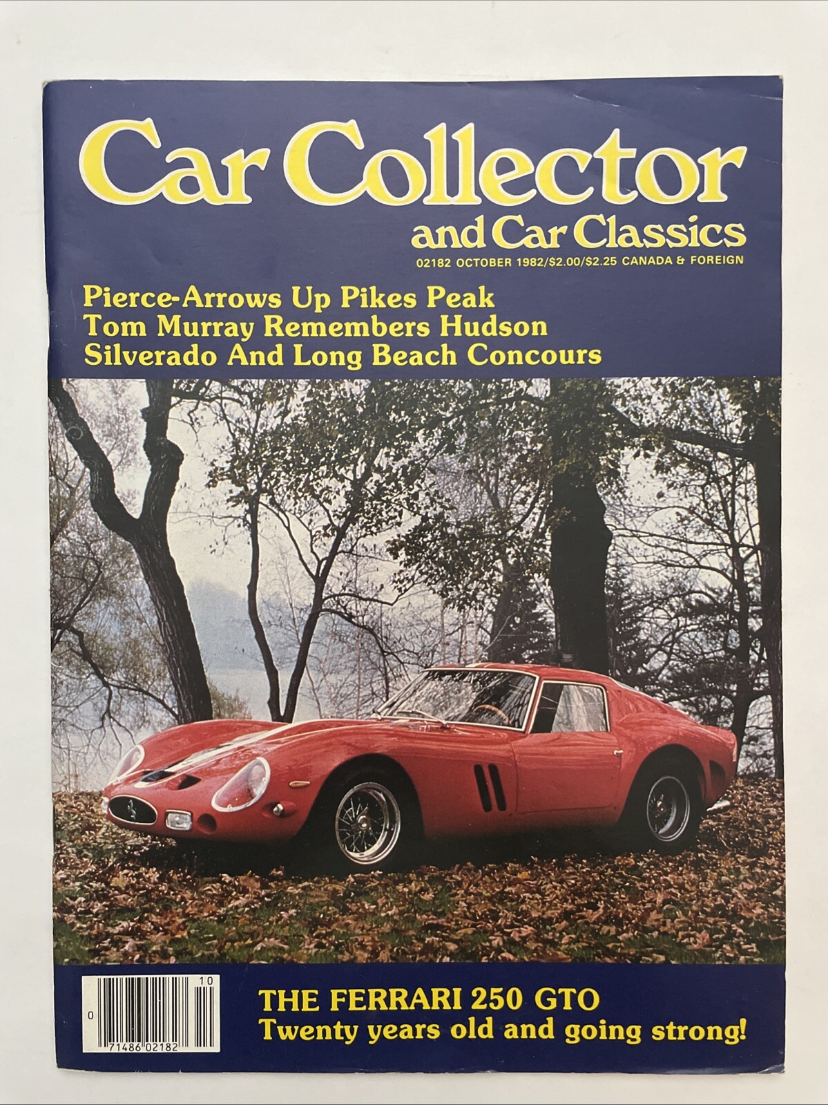 Car Collector And Car Classics October 1982 Magazine NWIO | eBay