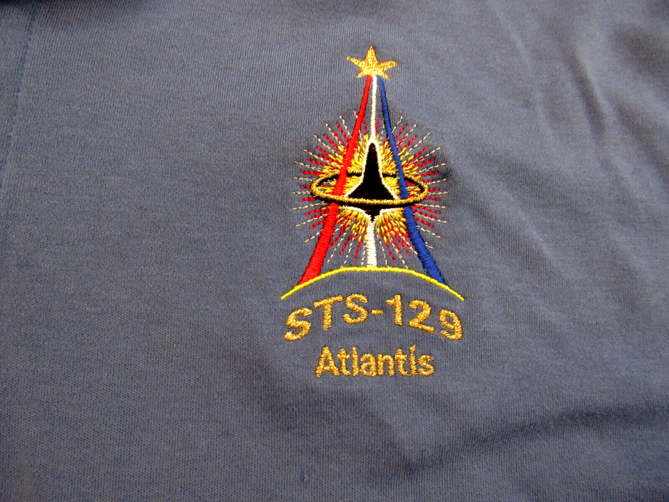 STS-129 SPACE SHUTTLE ATLANTIS STAGING MISSION GENUINE NASA ASTRONAUT ...