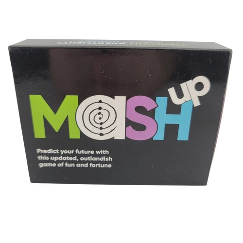 Used MASH Up Fortune-Telling Game With Cards & Pad | eBay