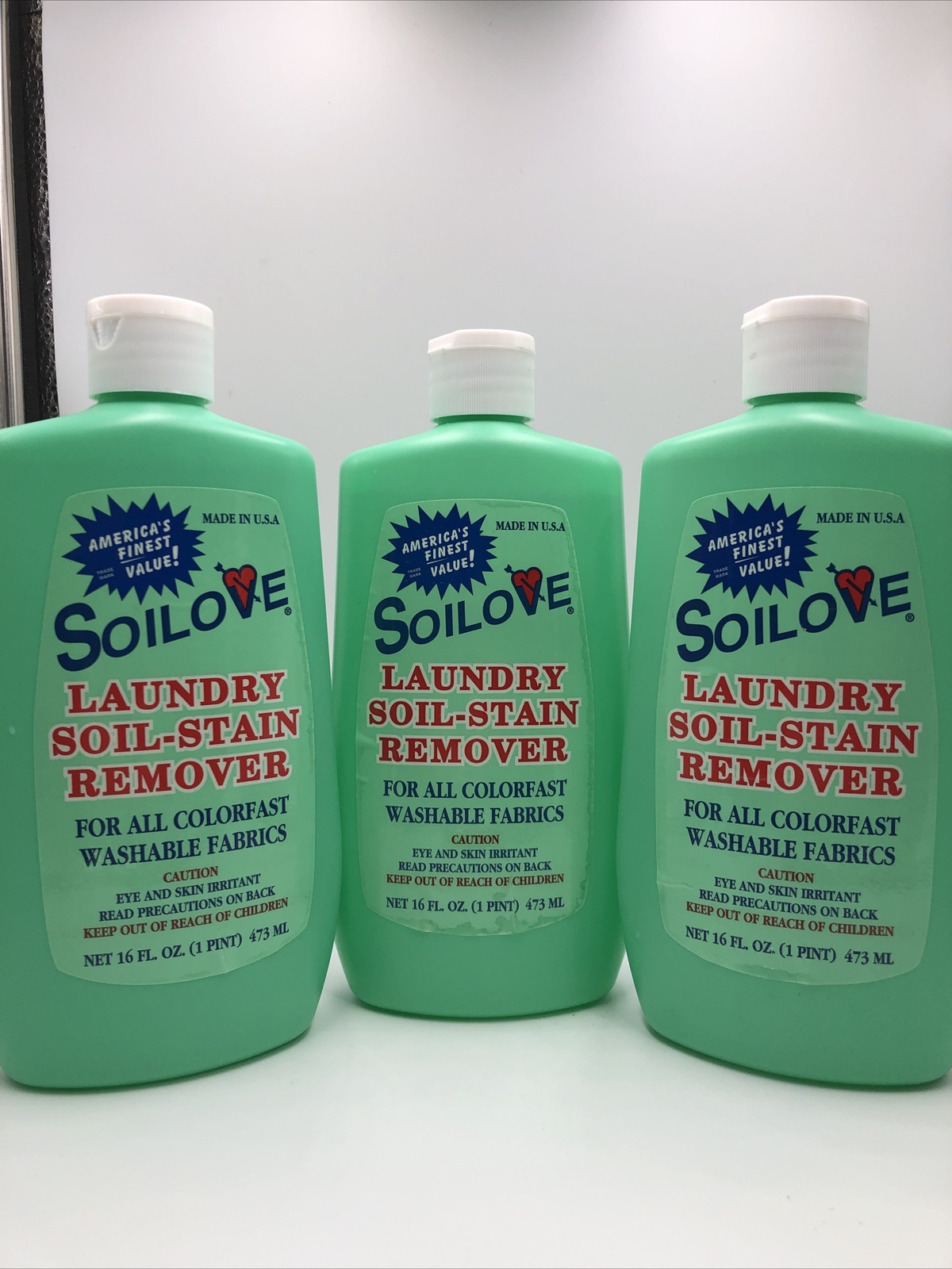 Soilove Laundry Soil-stain Remover 16 Oz (3 Pack) | eBay