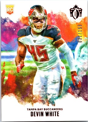 2019 Chronicles Gridiron Kings Devin White Rookie RC Red /199 ...