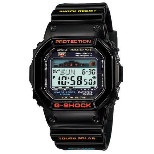 CASIO G-SHOCK G-LIDE GWX-5600-1JF Tough Solar MULTIBAND 6 Watch GWX ...