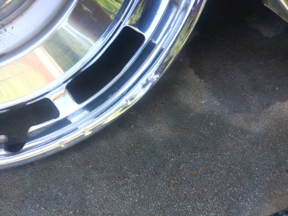 Vintage Chevy Impala SS 1963 Chrome, Black & Red 14” Hubcaps Set Of 4 ...