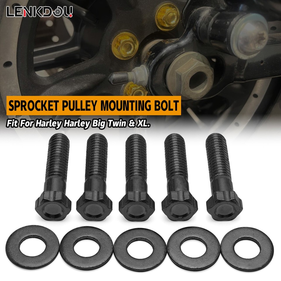 2-1/2" Rear Pulley Allen Bolts Harley Sprocket Mounting Hd 7/16"-14 | eBay